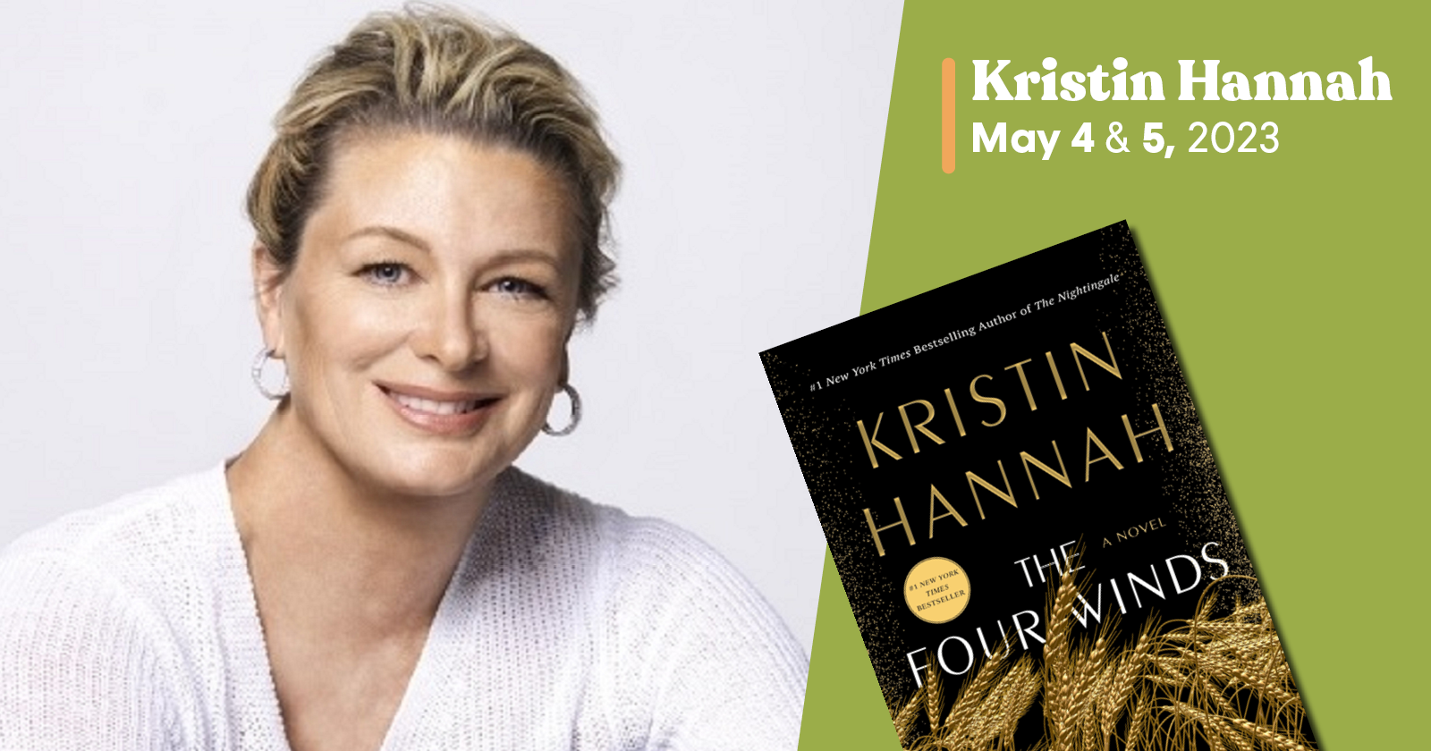 Kristin Hannah | Friends of the Hennepin County Library