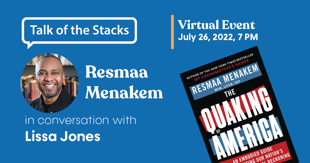 Resmaa Menakem | Friends of the Hennepin County Library