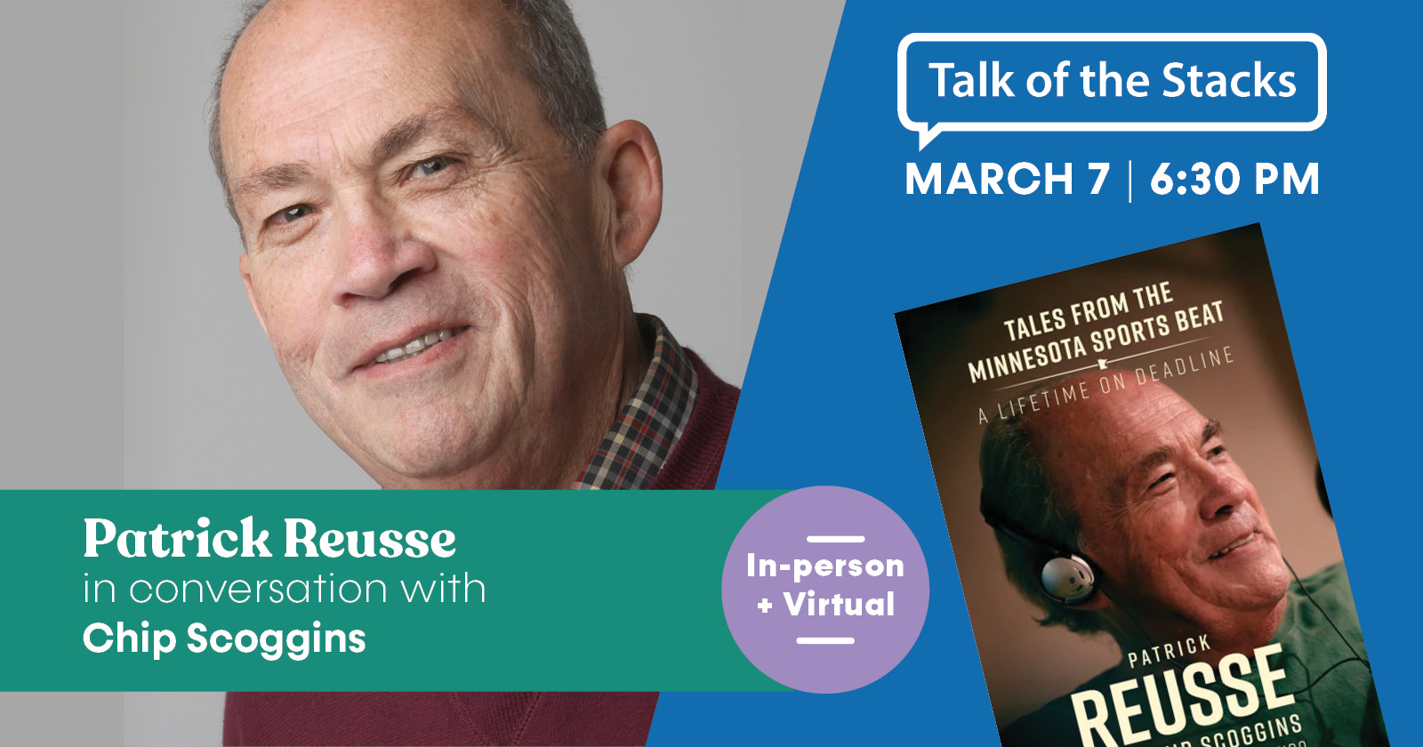 Patrick Reusse | Friends of the Hennepin County Library