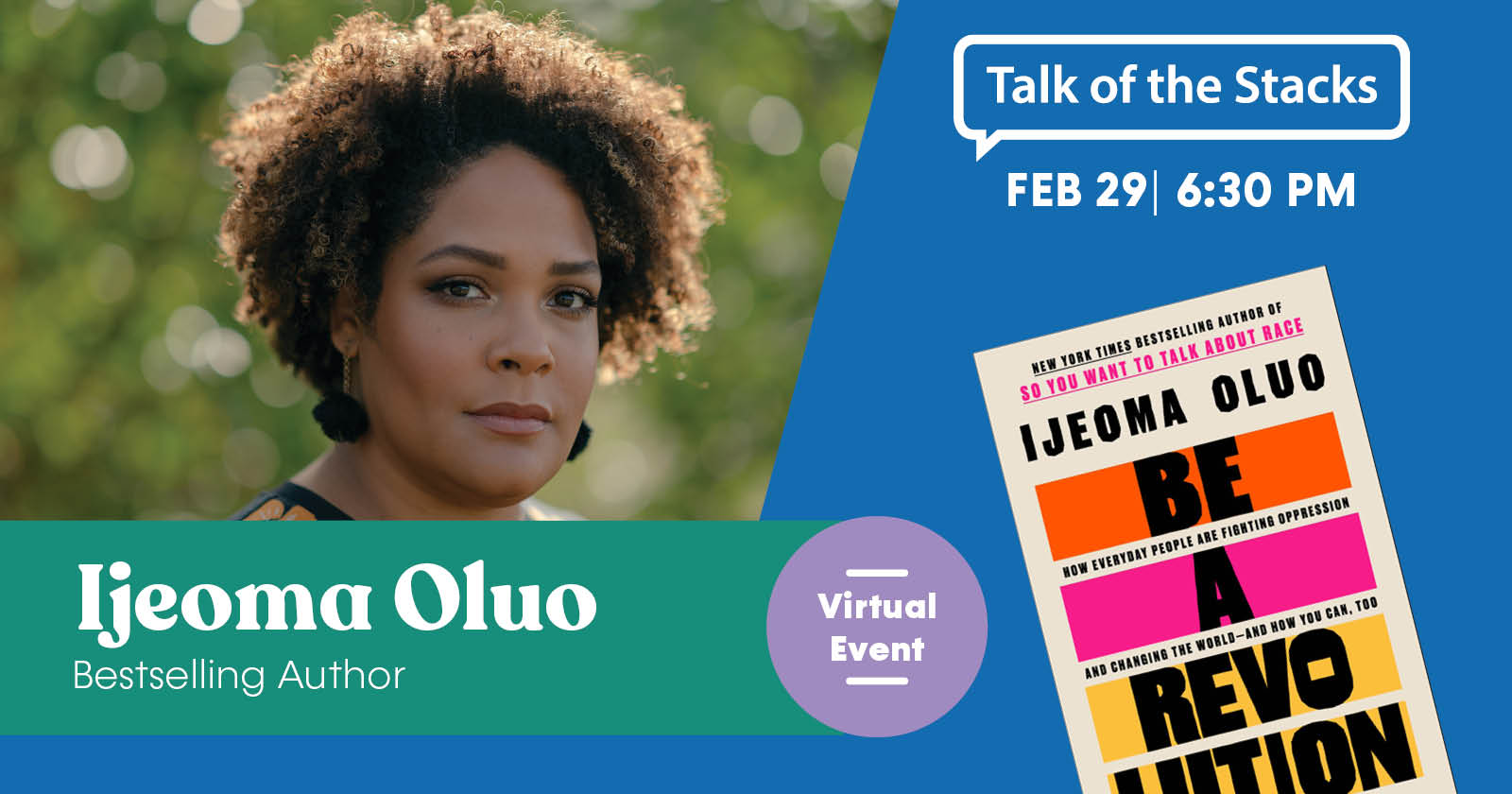 Ijeoma Oluo | Friends of the Hennepin County Library
