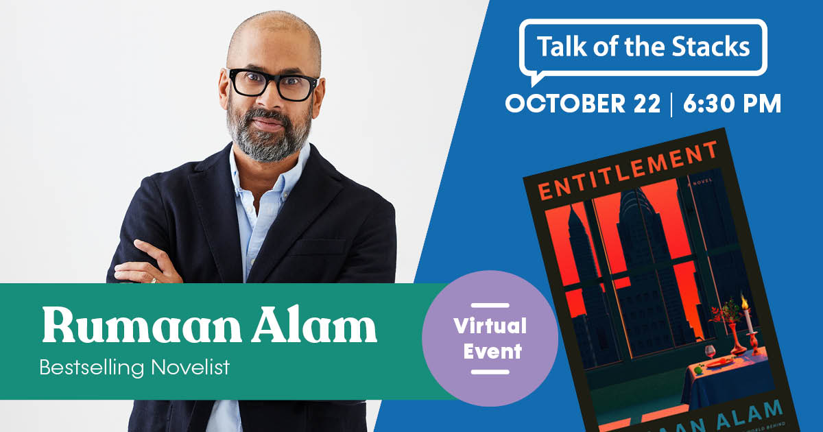 Rumaan Alam | Friends of the Hennepin County Library